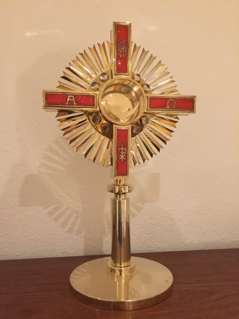 Eine neue Lunula für eine Monstranz - Schmuck-Werk Stefani Köster & Uwe ...